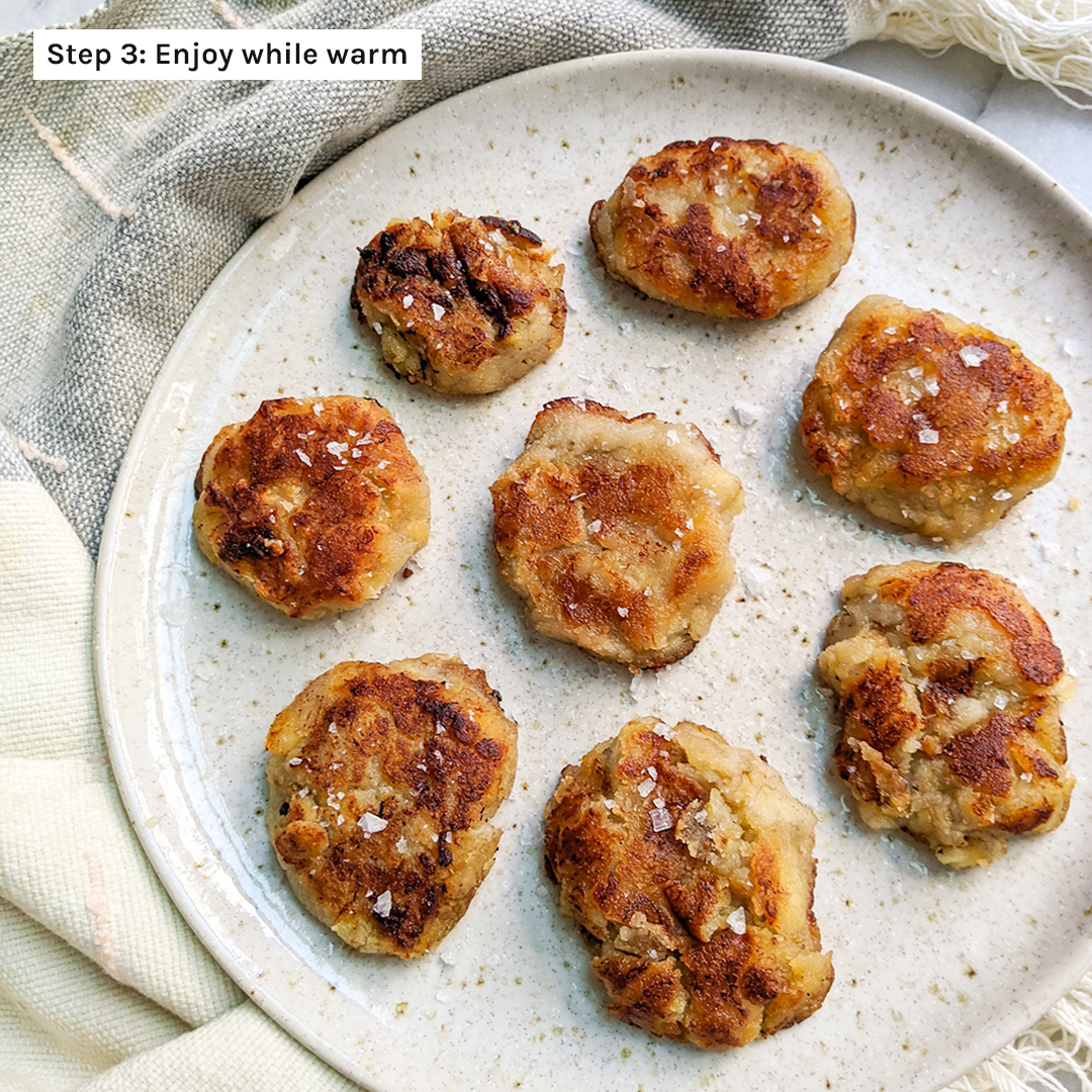 AIP Banana Coconut Fritters (Vegan, low-FODMAP) | The Open Cookbook